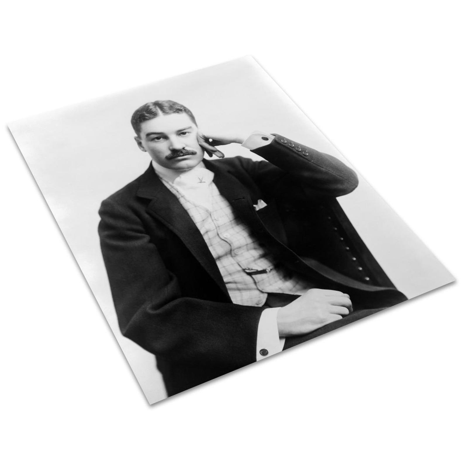 Print: Alfred Gwynne Vanderbilt, Portrait, Seated, 1907 - Etsy