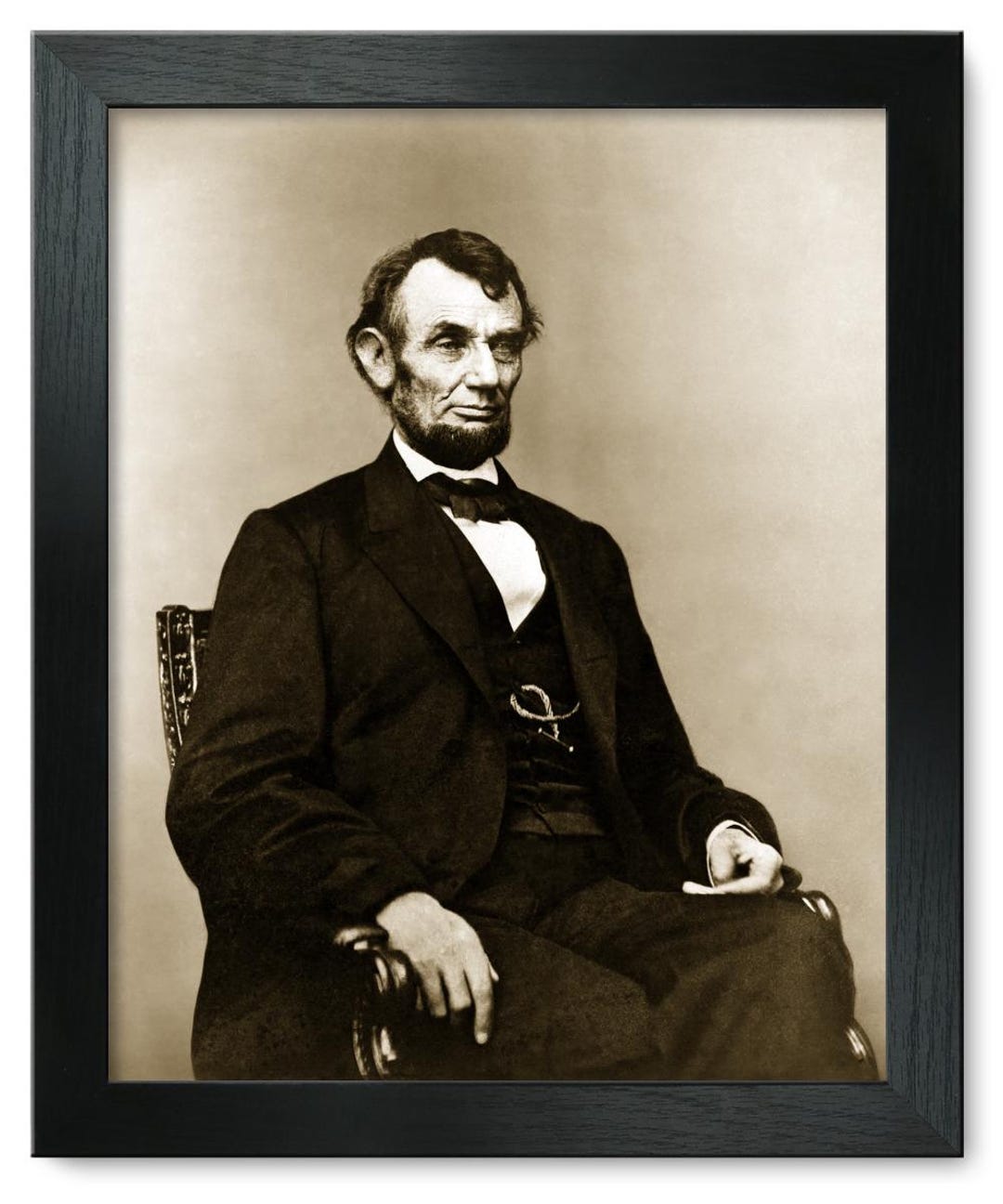 Framed Print: Abraham Lincoln, Portrait, 1864 - Etsy