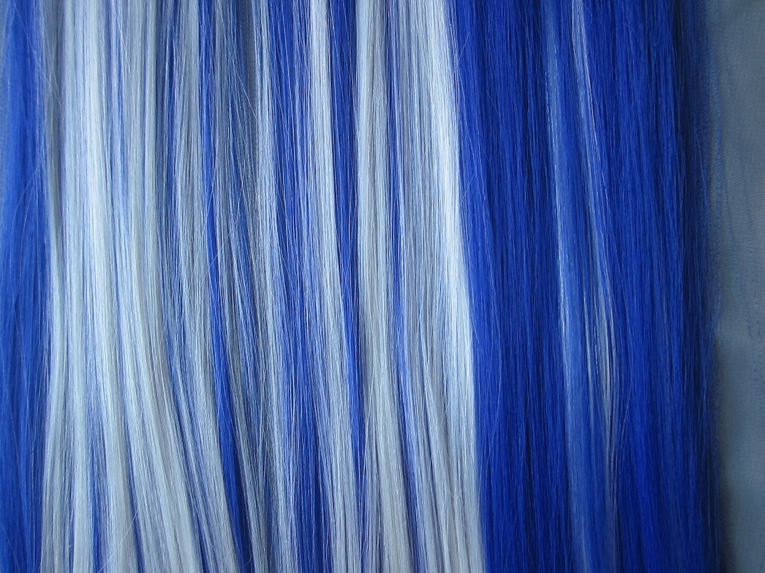 Blue Steel Full Set Clip in Hair Extensions (18 - 20 Inches) - Etsy