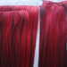 Cherry Red Full Set Clip in Extensions 10 16 Inches - Etsy