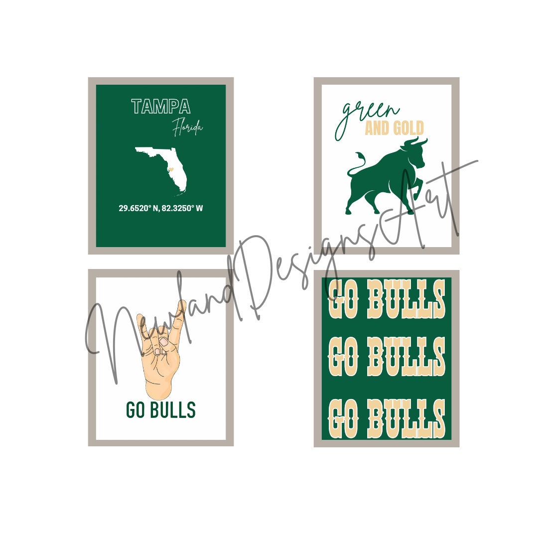 USF Digital Wall Art - Etsy
