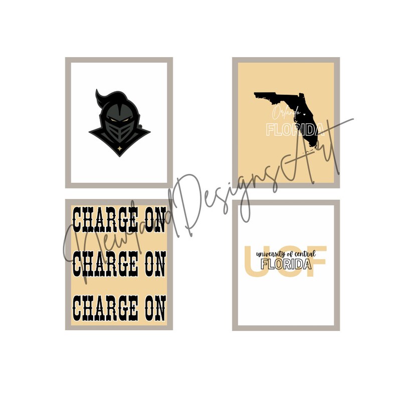 University of Central Florida Digital Wall Art - Etsy