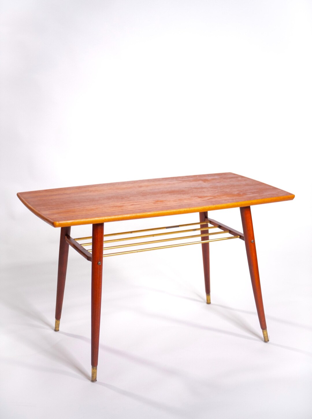 Mid-century Swedish Teak Coffe Table - Etsy