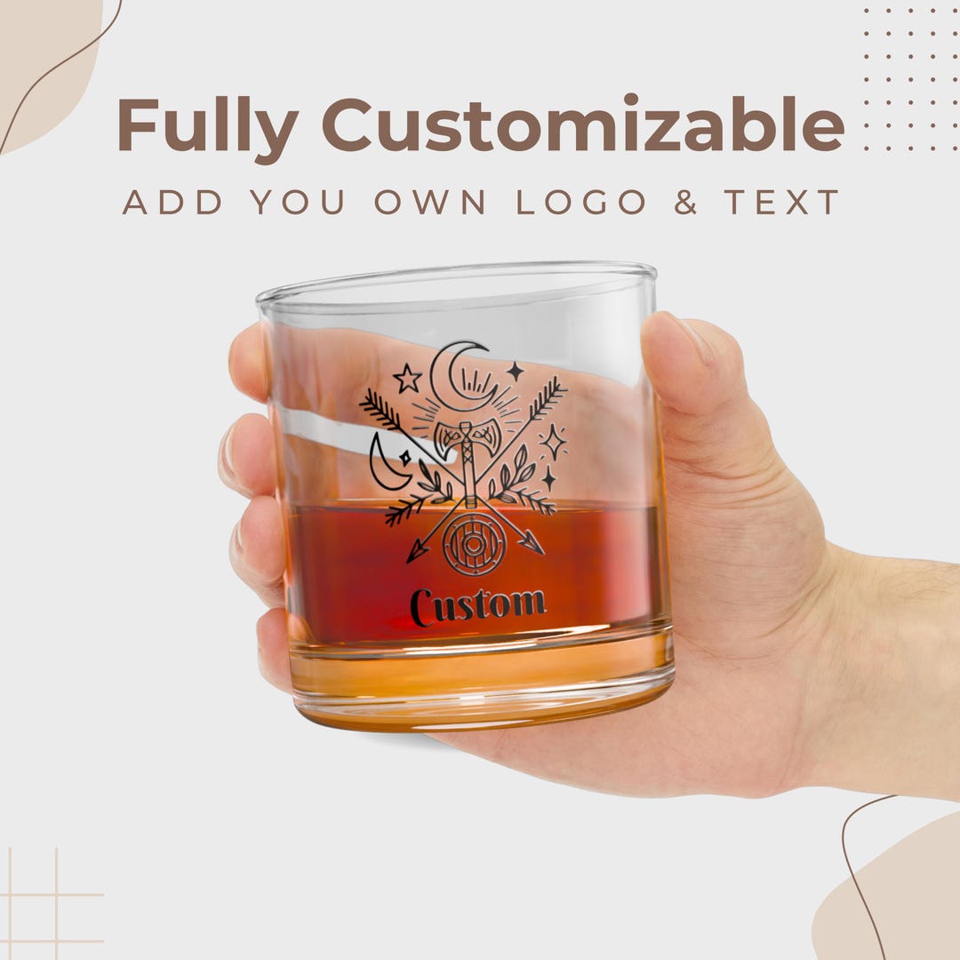 Personalized Dnd Whiskey Glass With Name / Class, Customizable Dungeons ...