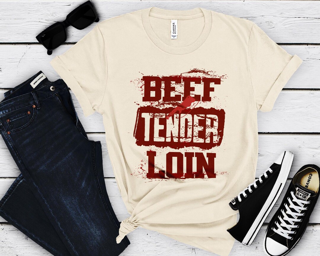 Beef Tenderloin T-shirt, Bella+canvas® Beef Steak Sweater, Funny BBQ ...