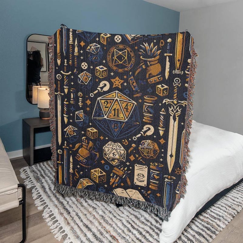 Nerdy Blanket for Men - Etsy