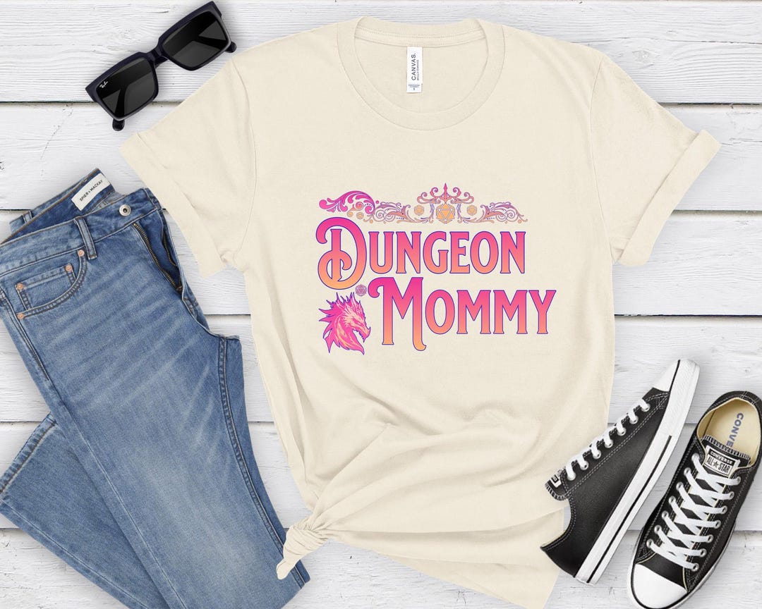 DND MOM Shirt, Dungeon Mommy Shirt, D&D Mom, Dnd Mom Gift, Dnd Mothers ...