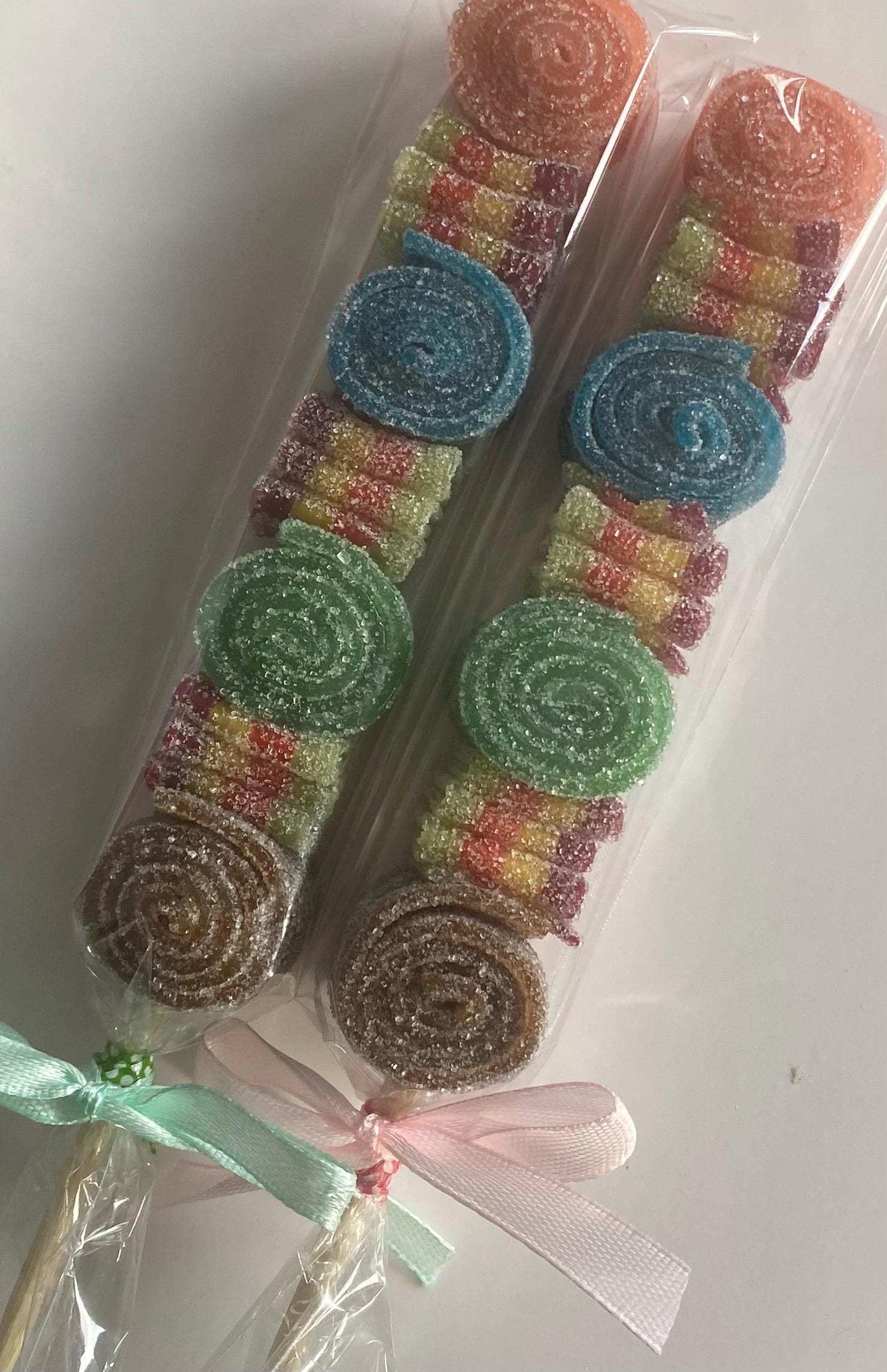 Rainbow Candy Kebabs - Etsy UK