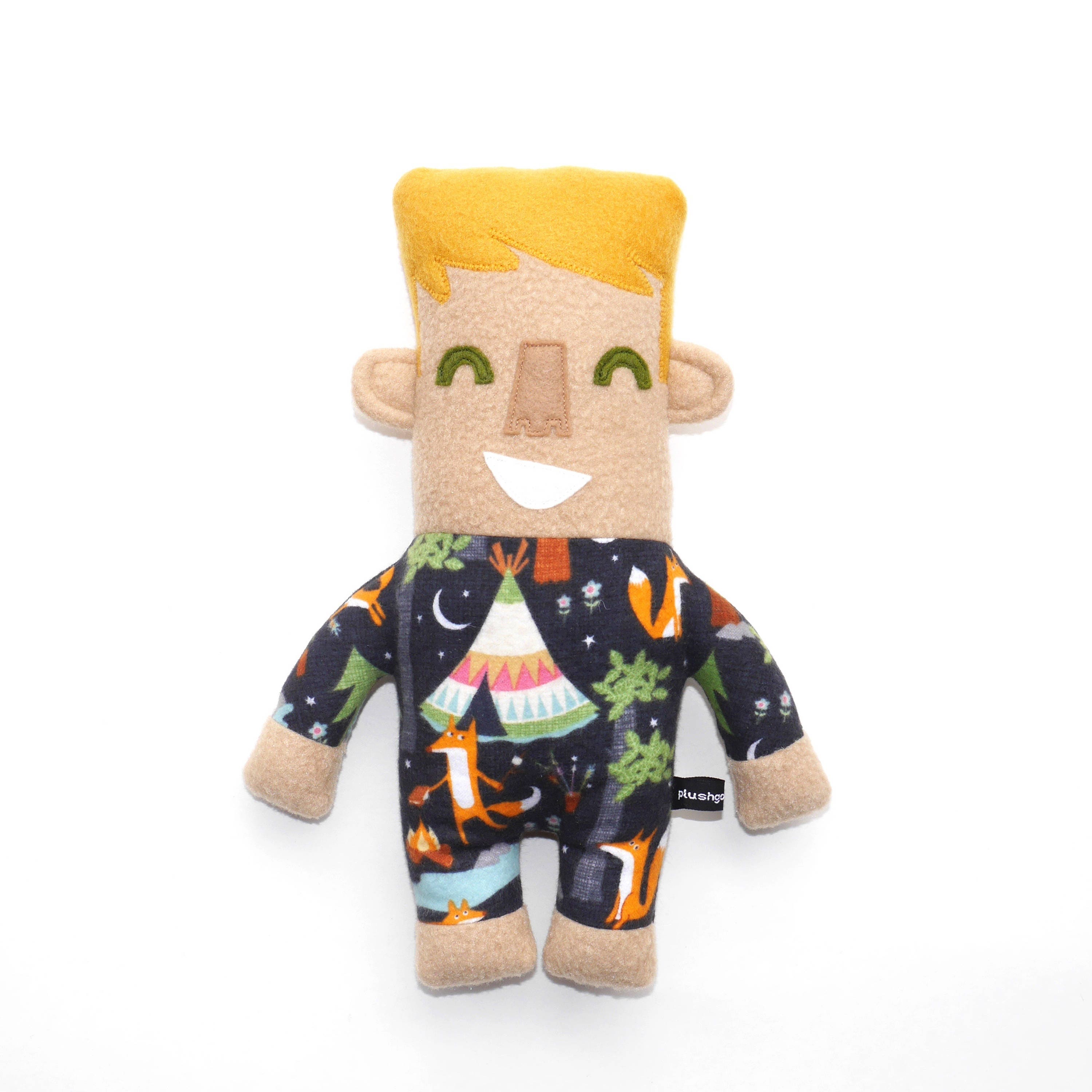 Boy Stuffed Animal Doll Child Friendly Plushie Baby Gift - Etsy