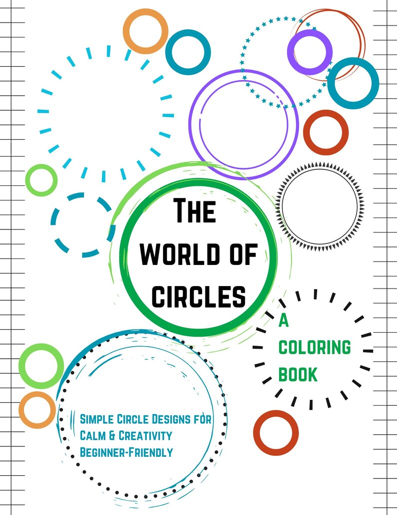 The World of Circles: Simple Circle Designs for Calm & Creativity - Etsy