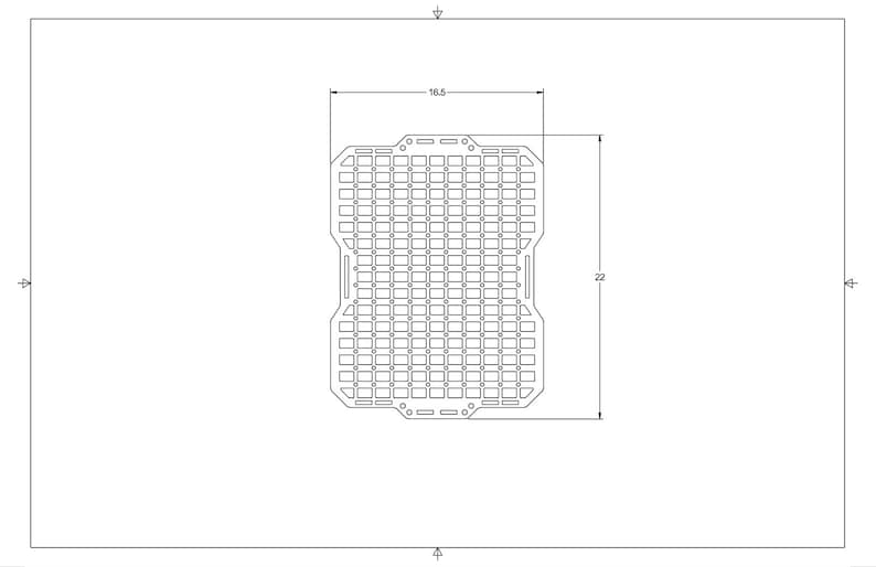 Molle Panel DXF - Etsy