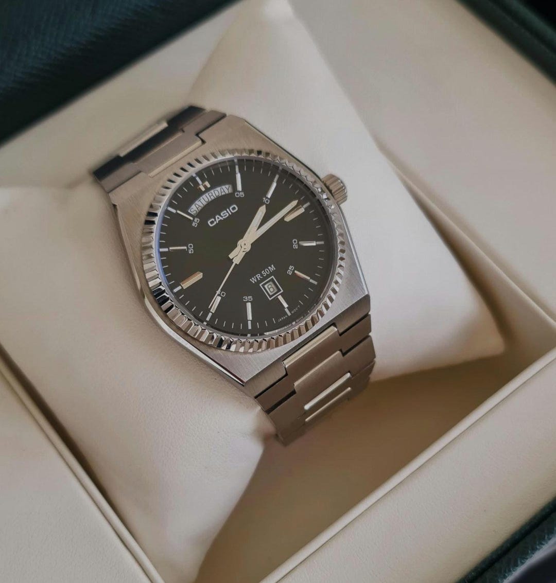 Casio Mtp Day Date - Etsy