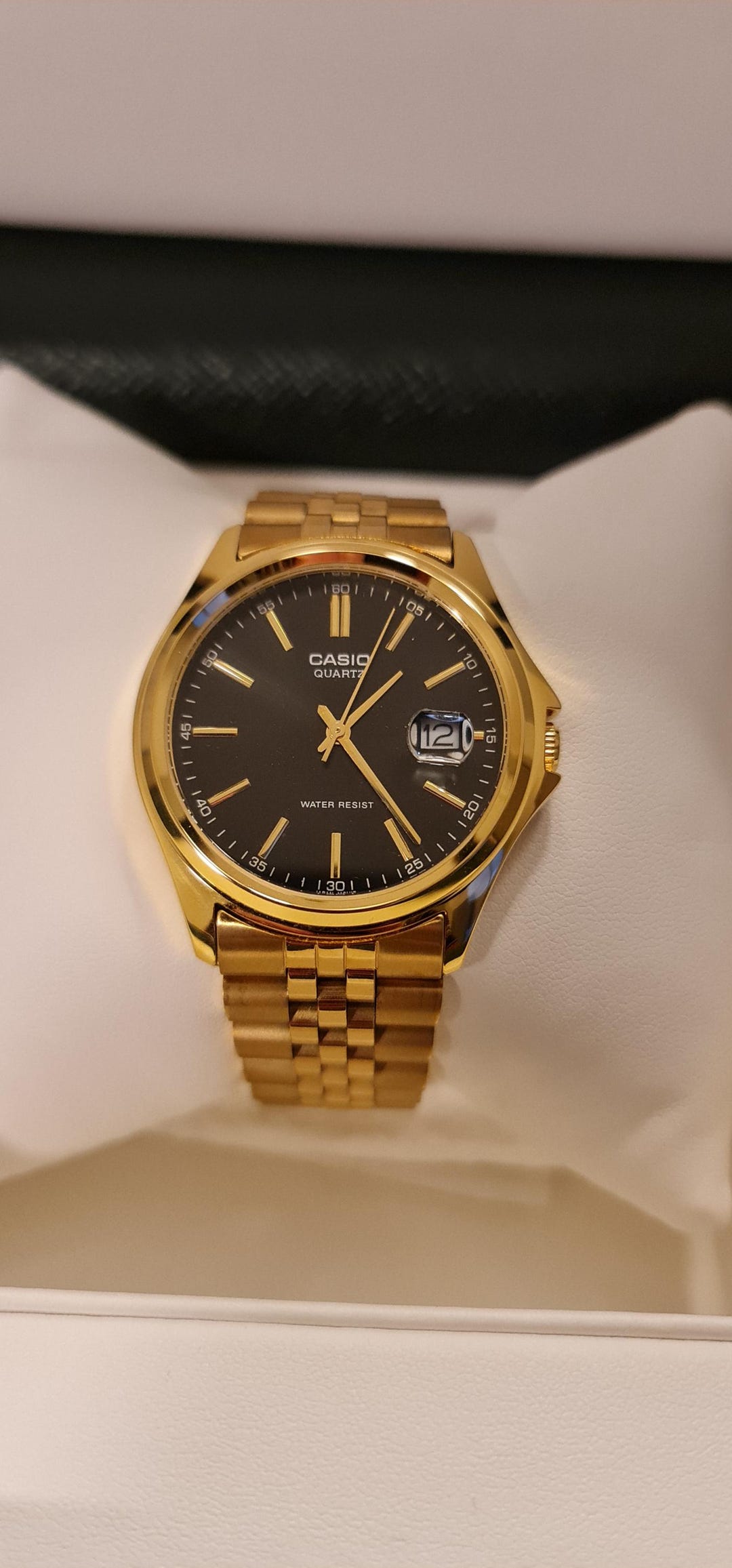 Casio Gold Jubilee Casio Gold Watch 36mm Vintage Style Dress Watch ...