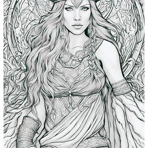 Vikings, Wolves & Eagles Coloring Book: 20 Printable Pages (PDF) - Etsy