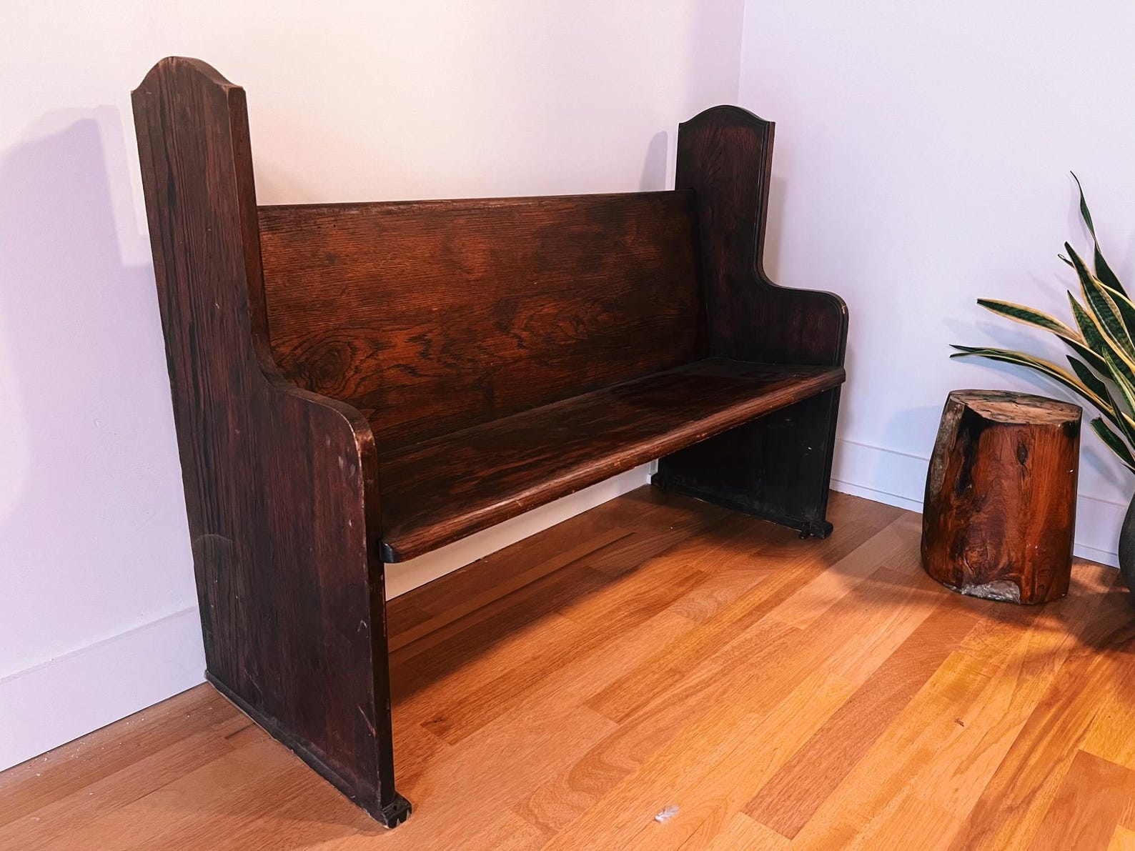 Antique Church Pew - Etsy