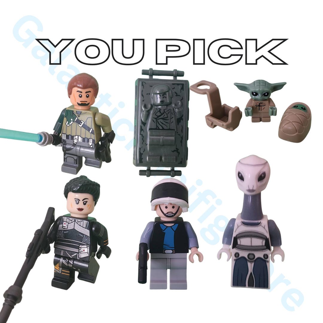 You Pick Kannan Jarus, Fennec Shand, Baby Yoda, Han Solo, and Rebel ...