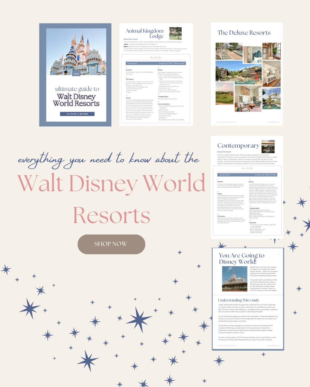 Ultimate Guide to Walt Disney World Resorts Digital Download ...