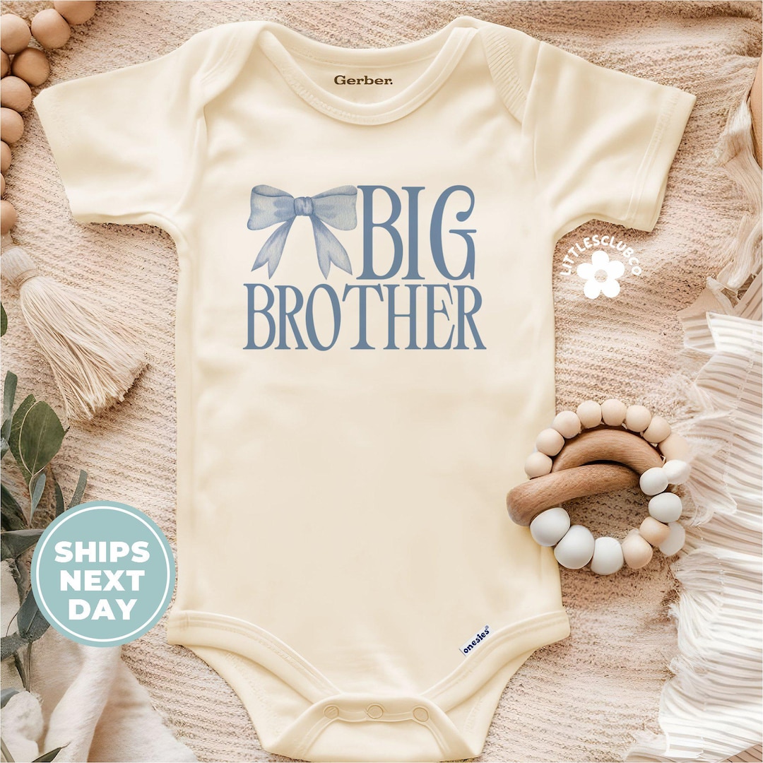 Big Brother Baby Onesie, Big Brother Outfit, Big Brother Baby ...