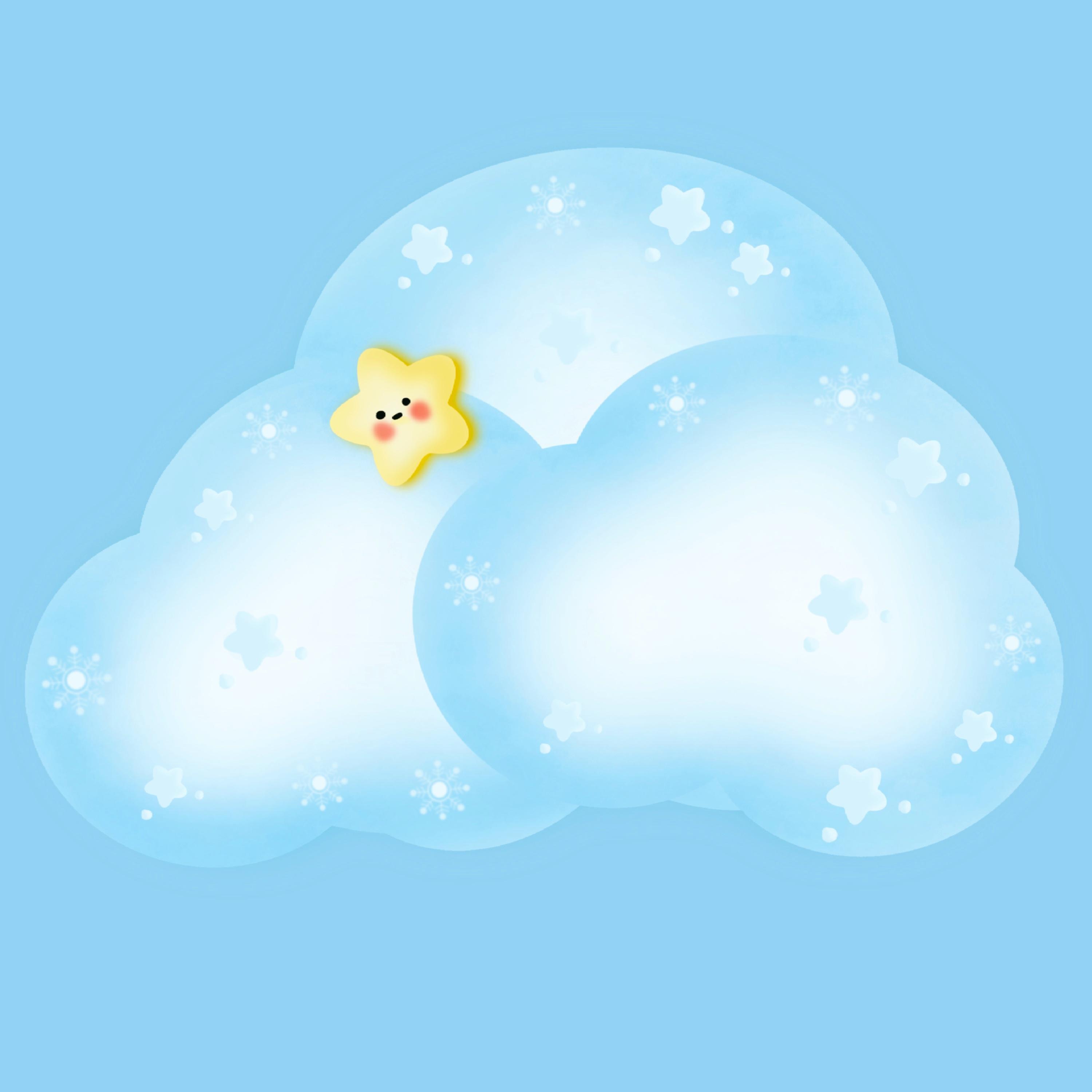 Cloud Cartoon Drawing - Etsy