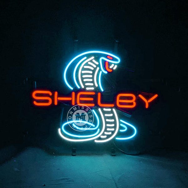 Shelby Cobra Neon Sign - Etsy