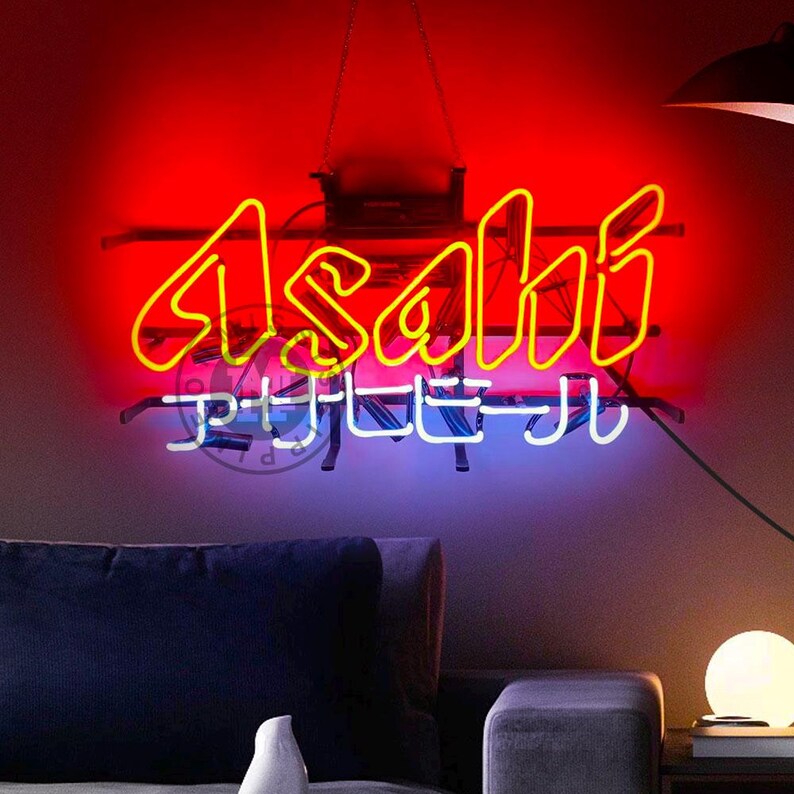 Asahi Neon Lights Personalized Decorations to Decorate the Home ...