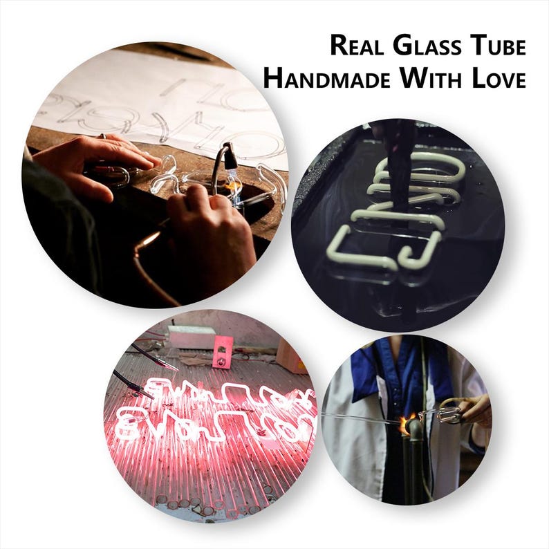 Custom Bar Sign Beer Girl Neon Custom Handcrafted Real Glass Neon Light ...