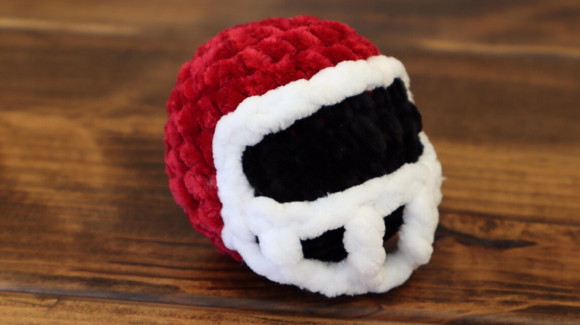 Football Helmet-crochet PATTERN - Etsy