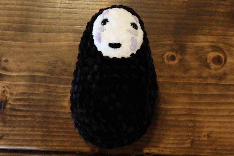 Crochet Spirited Away No-face - Etsy