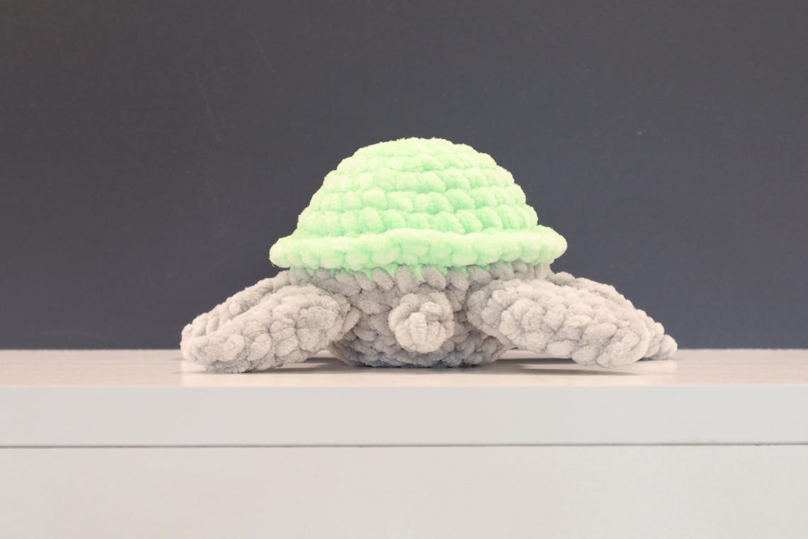 Sleepy Crochet Baby Turtle- Sea Turtle Plush- Turtle Baby Toy- Ocean ...