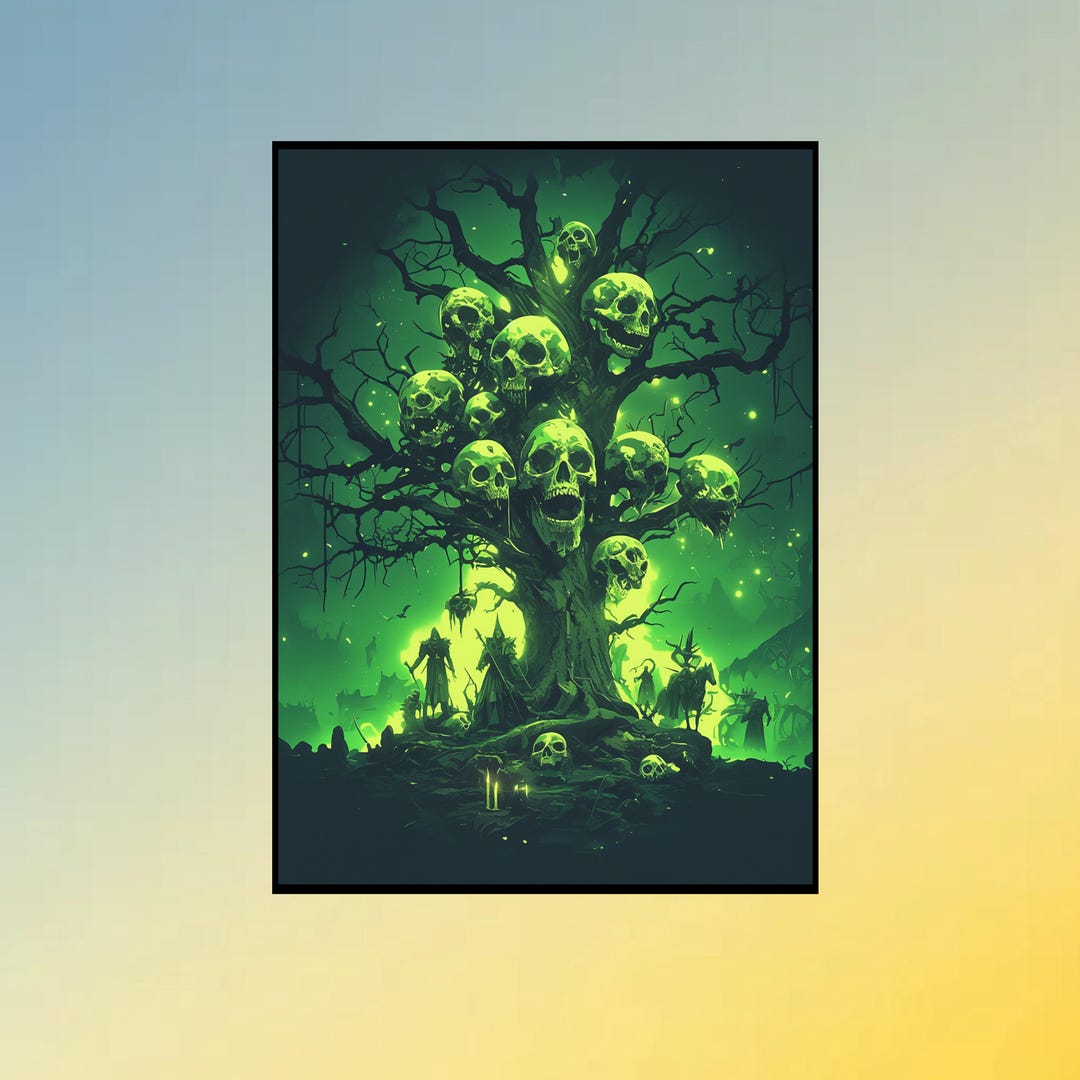 Mtg Card Sleeves, Tree of Hell, Top Quality and Detailed Art Sleeves ...