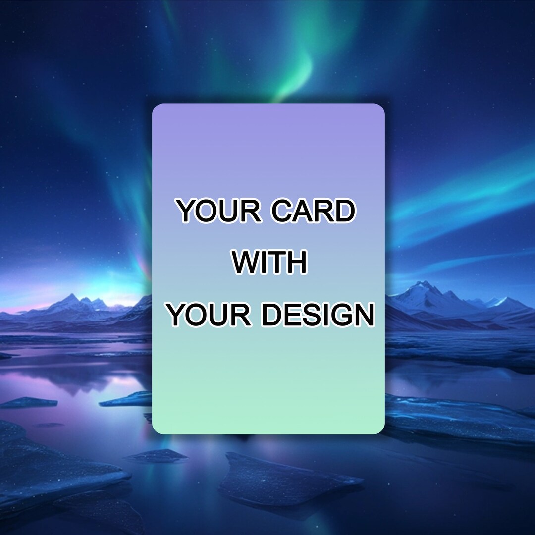 Custom Magic Cards, Foil Personalize Card for Commander EDH, MTG Proxy ...