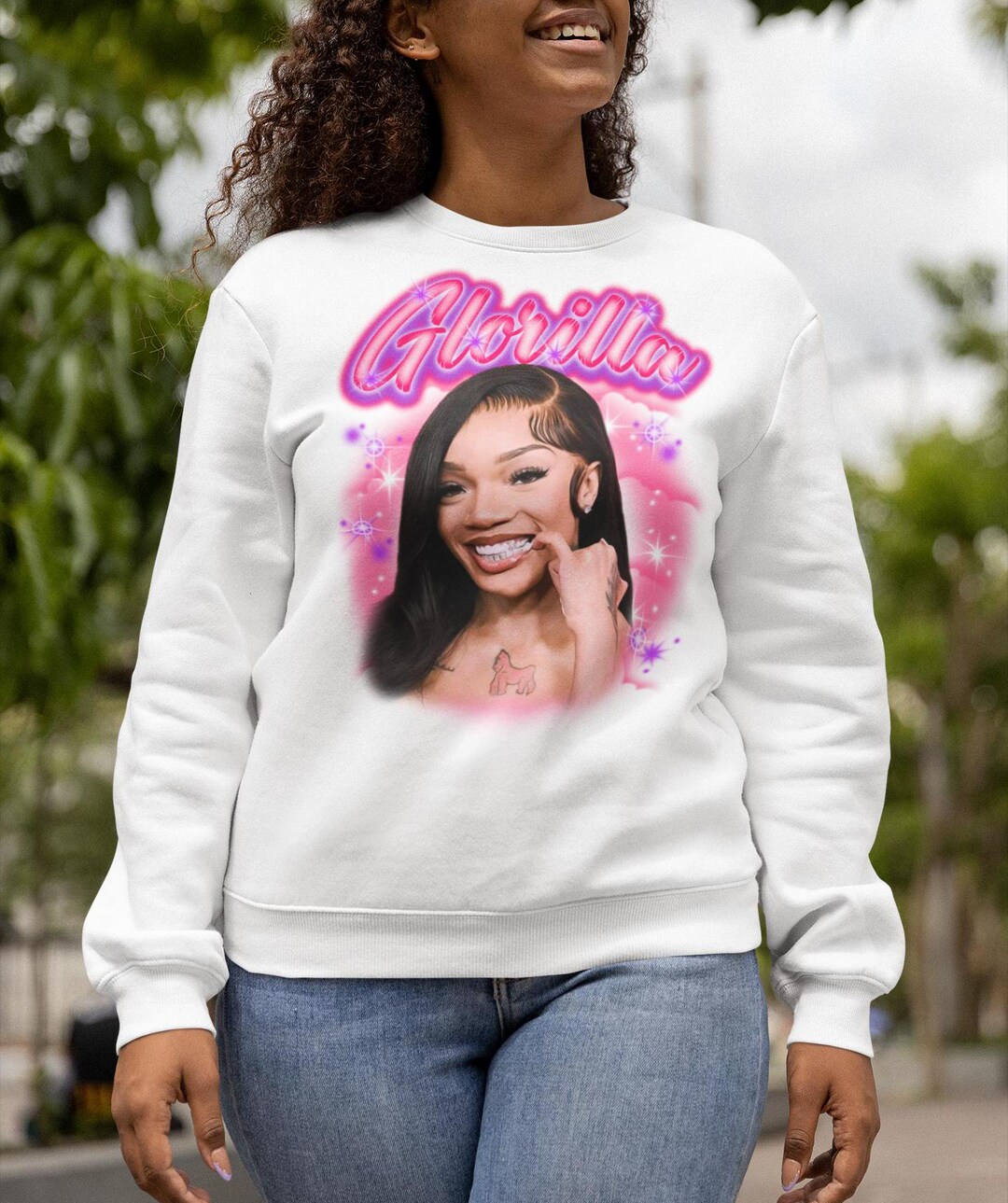 Glorilla Sweatshirt, Music Lover Gift, Concert Merch, Unisex Sweatshirt ...