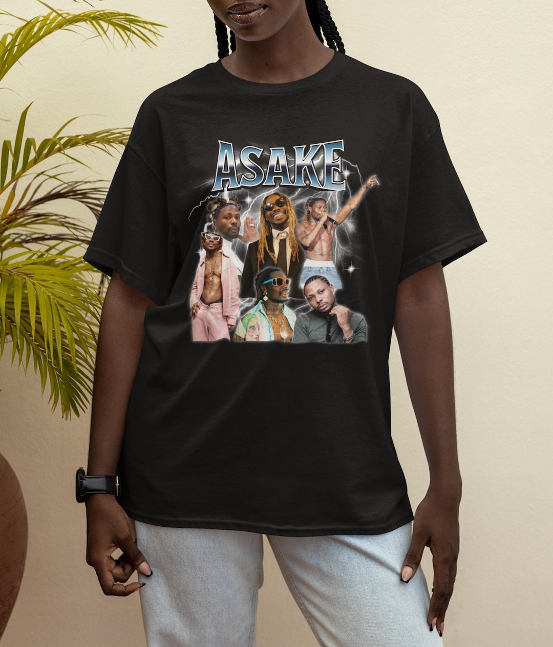 Asake Bootleg Shirt, Asake Merch, Afrobeats, Graphic Tee, Concert Tee ...