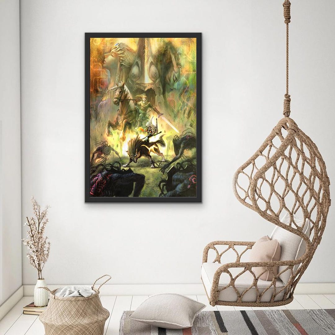 The Legend of Zelda Twilight Princess Posters, Unique Artistic, the ...