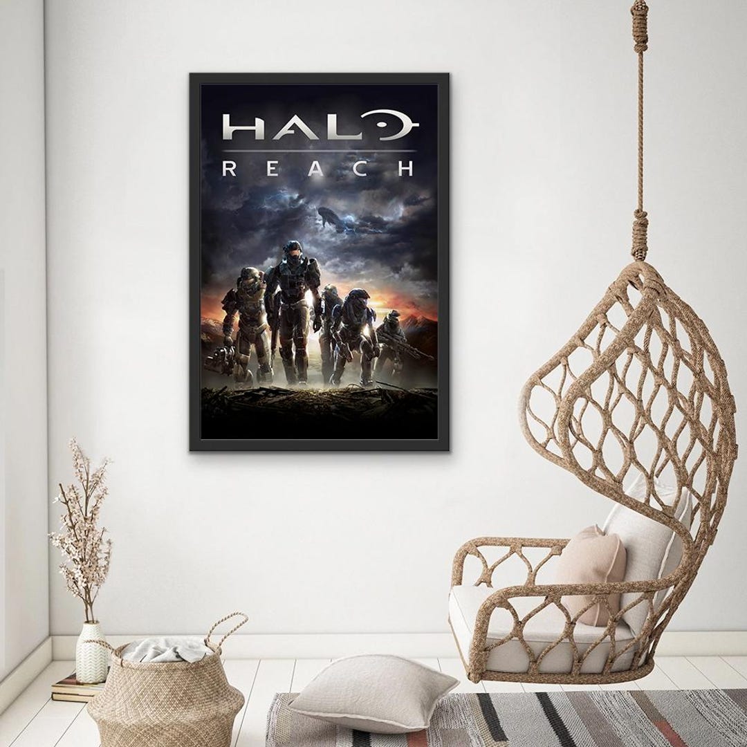 Halo Reach Poster Master Chief Xbox 360 Pc Premium Poster, the Only ...