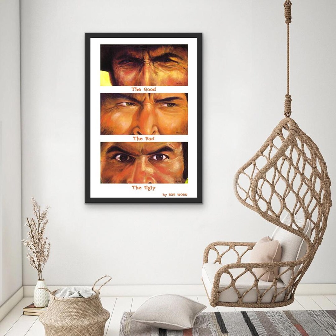 The Good the Bad and the Ugly Hot Movie Canvas Poster, Unique Artistic ...