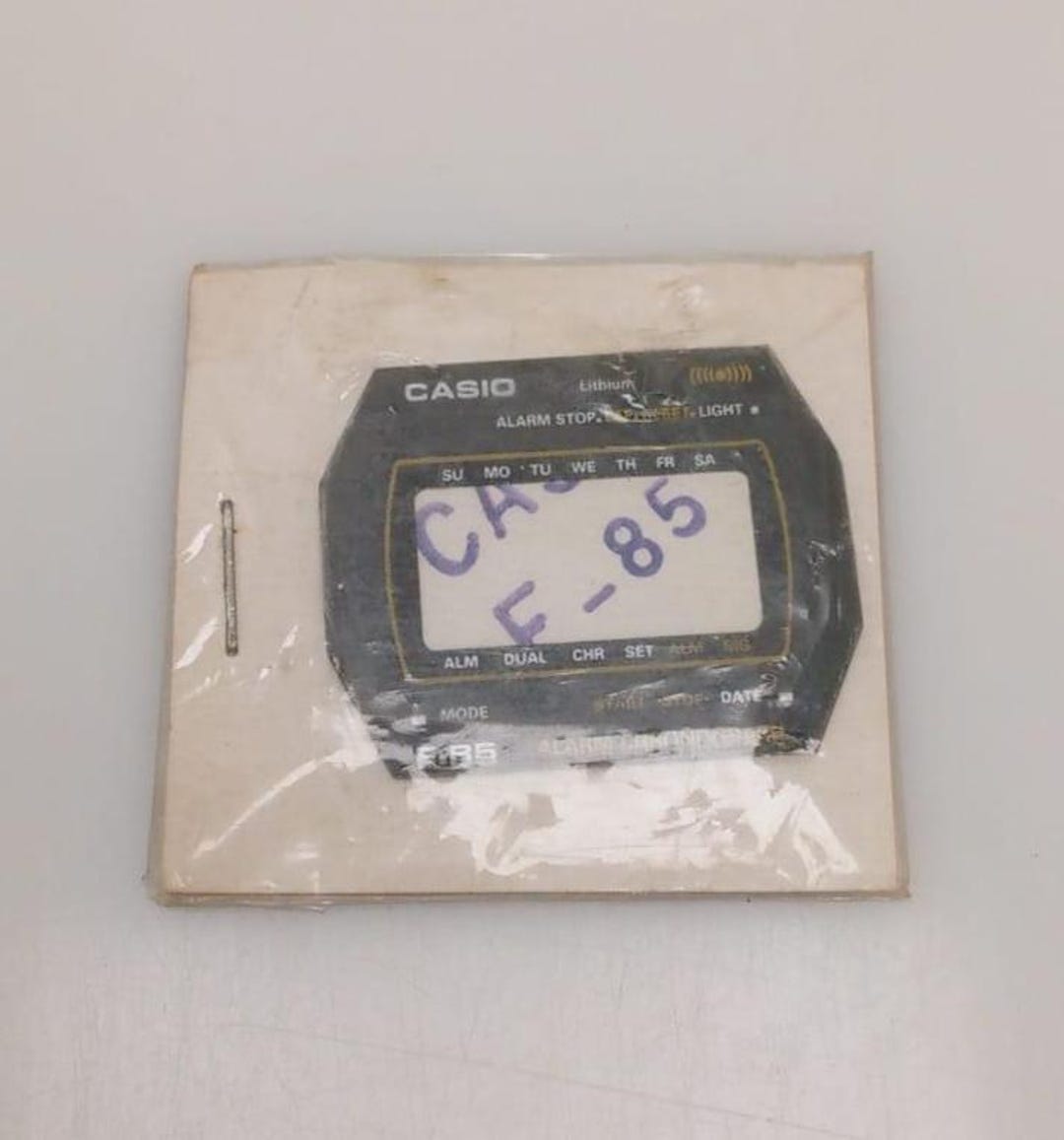 Casio Lithium F-85 Digital Watch Glass SMA130GLK.5 - Etsy