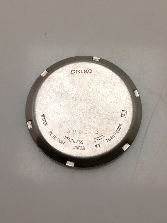 Seiko 5 Automatic 7S26-6000 Vintage Watch Back Cover … - Gem