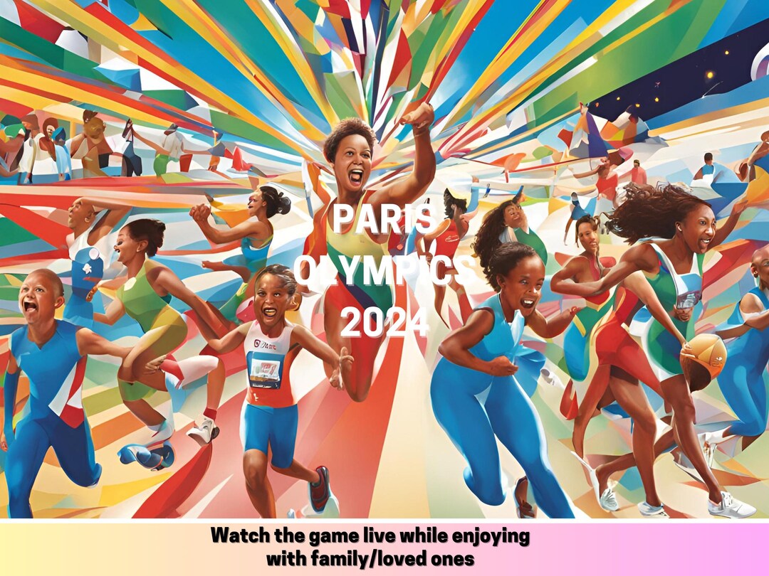 Legendary Paris Olympic Sports Poster Inspirational Digital Download ...