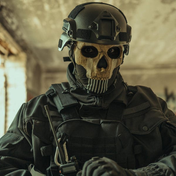 Cod Ghost Mask - Etsy