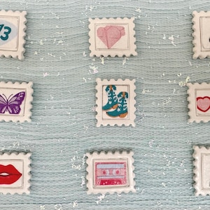 Assorted Stamp Magnets (set of 4) - Etsy