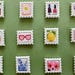 Assorted Stamp Magnets (set of 4) - Etsy