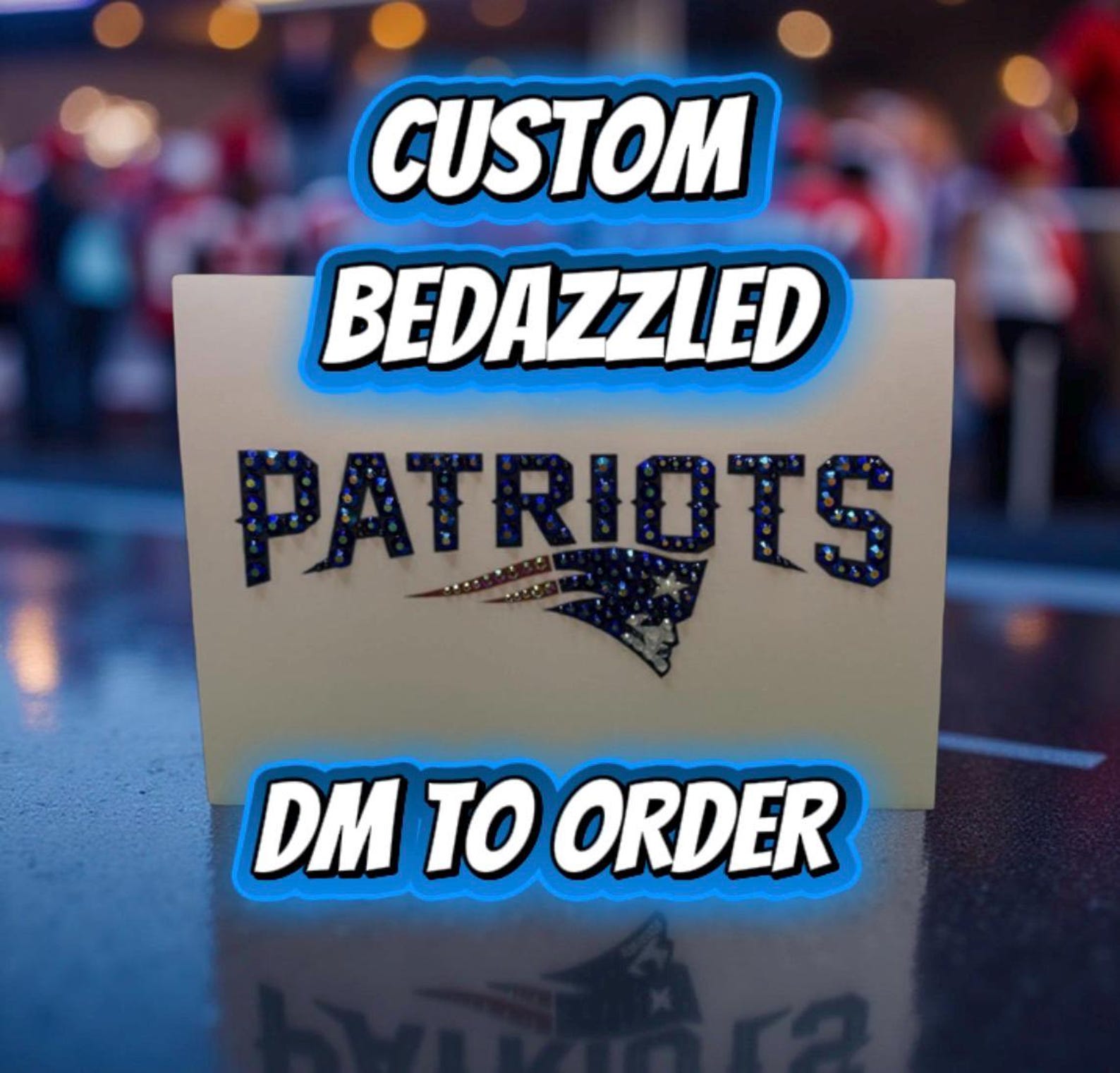 Personalized DIY Rhinestone Art Kit, Custom Photo Bedazzle Portrait ...
