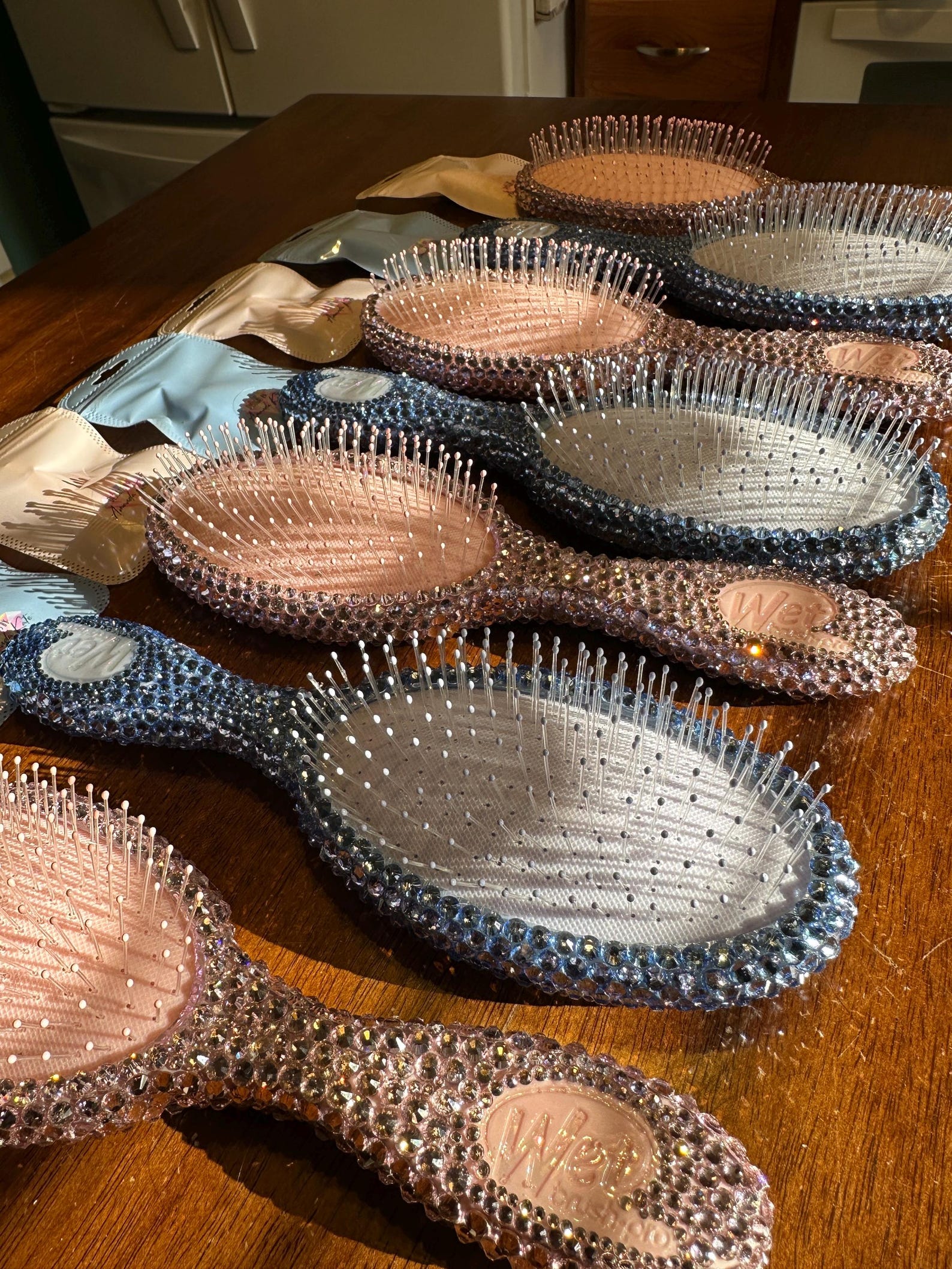 Bedazzled Hairbrush, Rhinestone Bling Brush, Dance Team Gift - Etsy