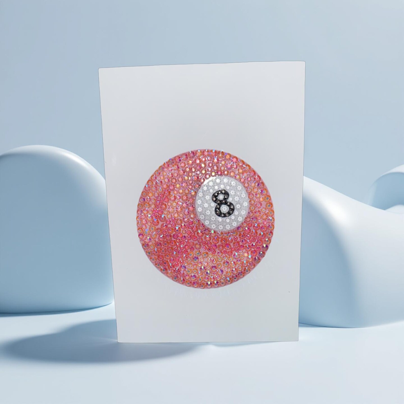DIY 8 Ball Bedazzle Kit, Pink, Kids Craft - Etsy