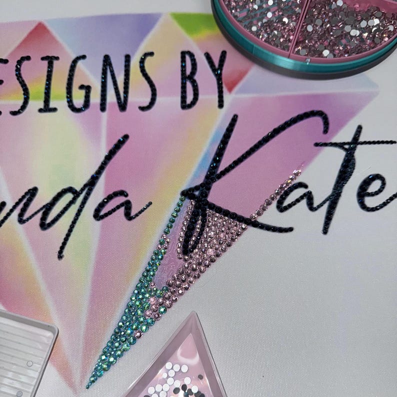 DIY Canvas Bling Kits, Custom Rhinestone Art | Kids Craft, Personalized ...