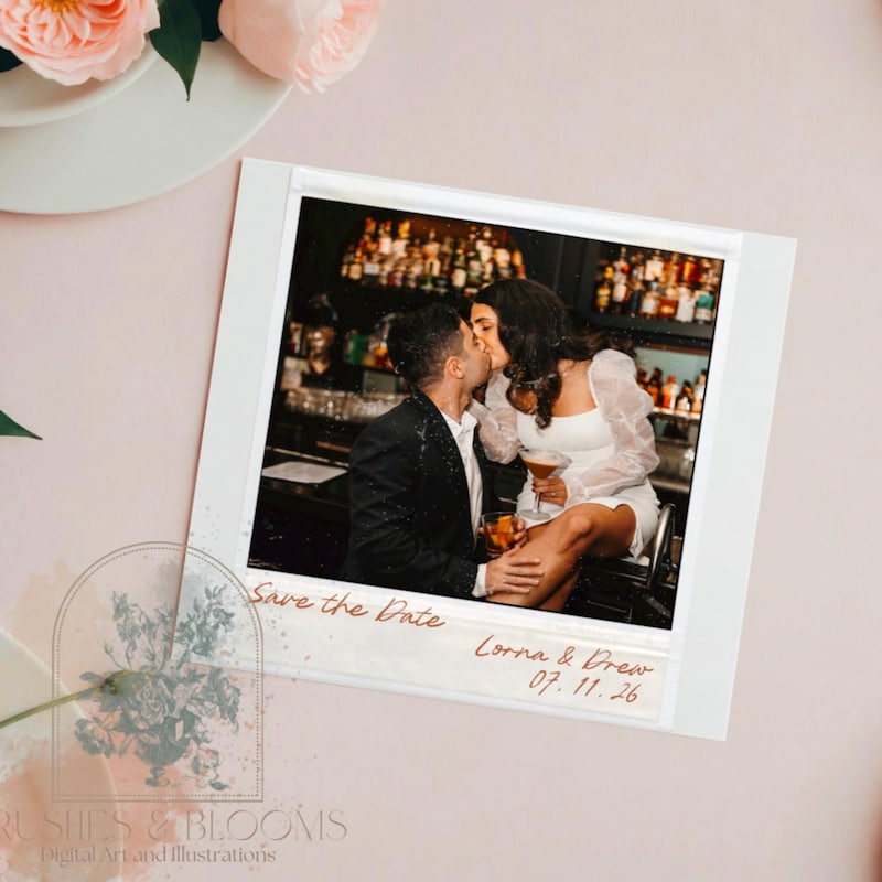 Polaroid Save the Date - Etsy