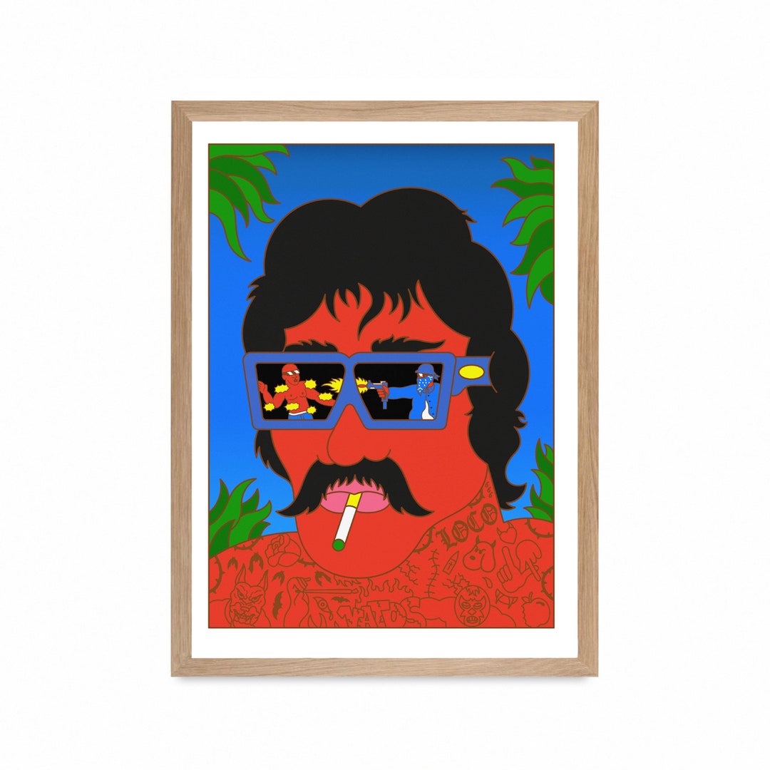 Illustration Poster: Narco - Etsy