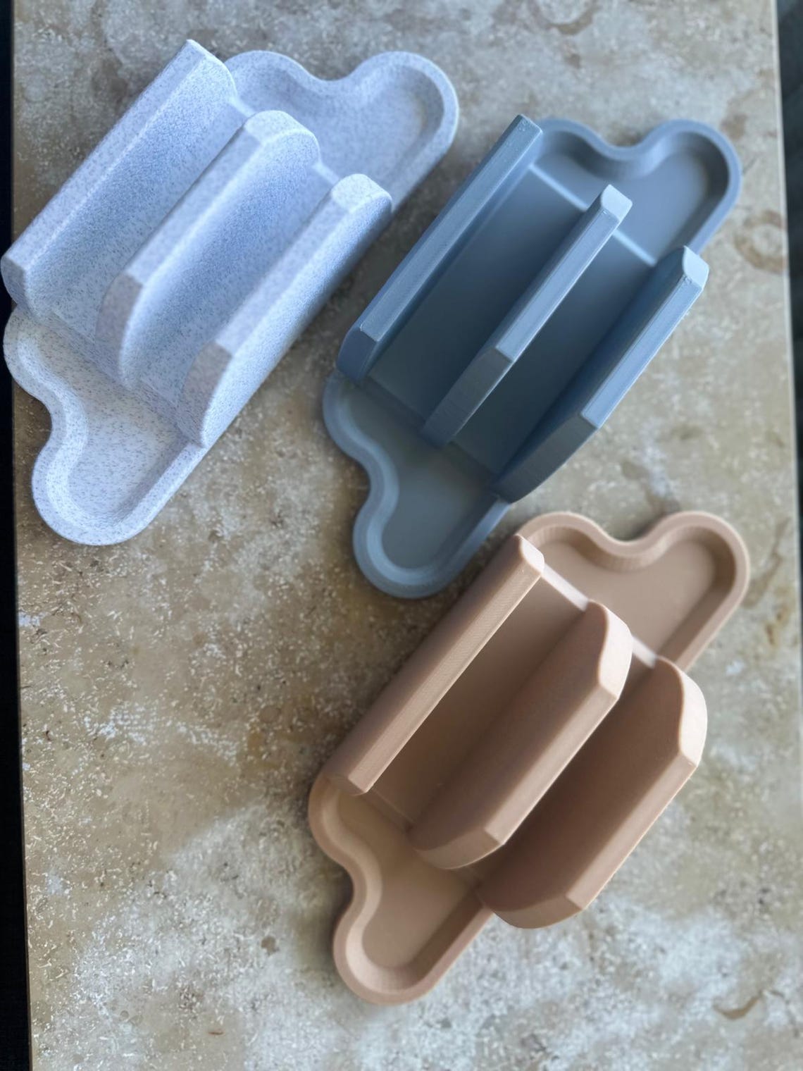 Sleek Minimalist Sponge Dryer Holder Anti Slip Modern Tissue Napkin ...