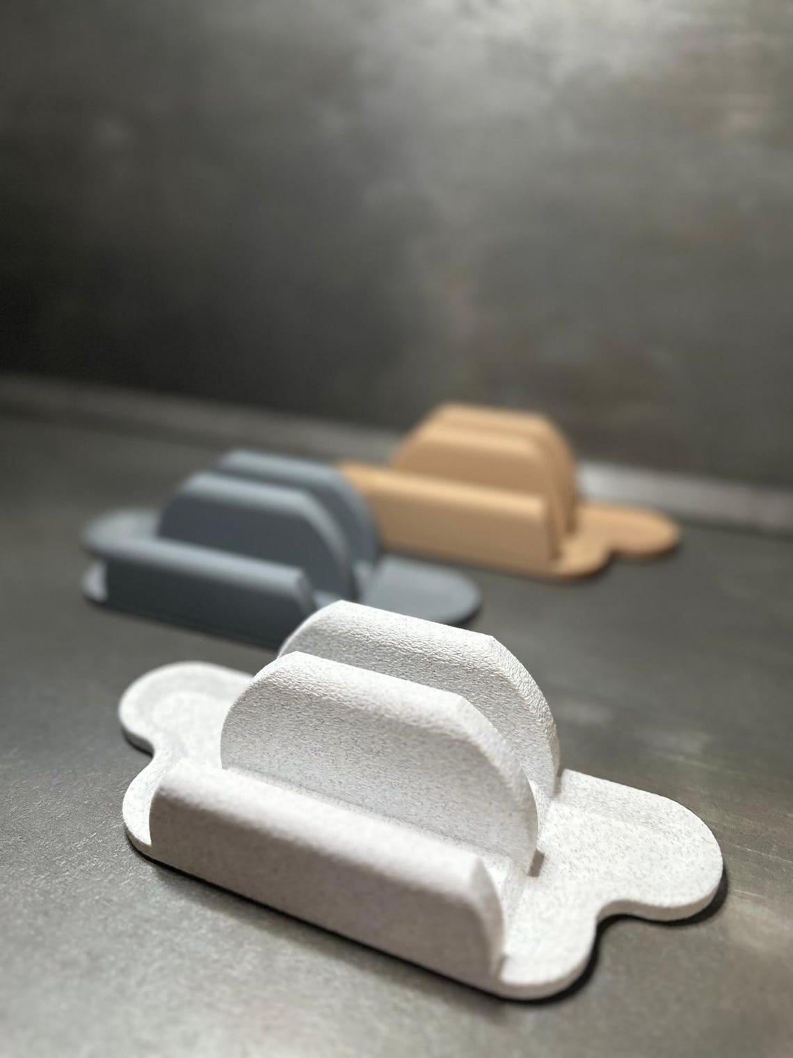 Sleek Minimalist Sponge Dryer Holder Anti Slip Modern Tissue Napkin ...